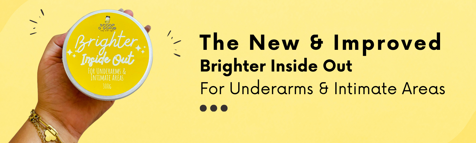 Scrub for Underarms & Intimate Areas – Scoop O Scrub