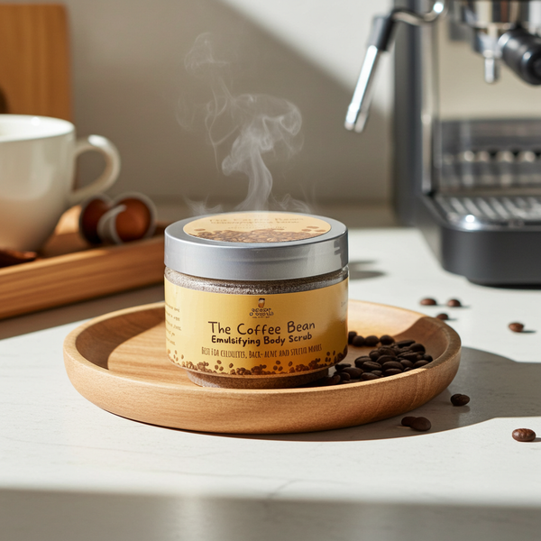 The Coffee Bean “emulsifying body scrub” For stretch marks and body ac ...